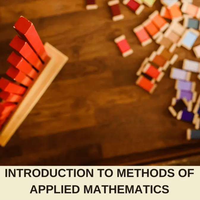 Introduction to methods of Applied Mathematics by Prof. Mani Mehra,Prof ...